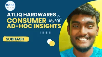 Portfolio - Subhash B | Codebasics