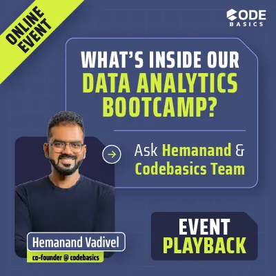 Upcoming Data Analyst Events in India | Codebasics