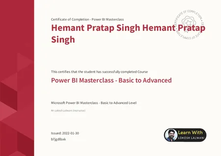 Portfolio - Hemant Pratap Singh | Codebasics