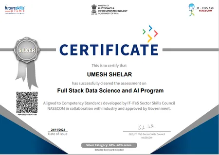 Portfolio - Umesh Prakash Shelar | Codebasics