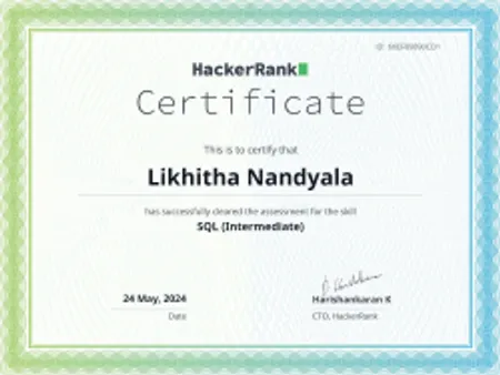 Portfolio - Likhitha Nandyala | Codebasics