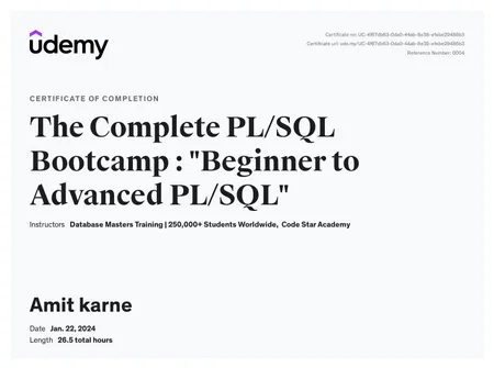 Portfolio - Amit Karne | Codebasics