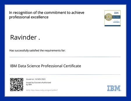 Portfolio - Ravinder | Codebasics