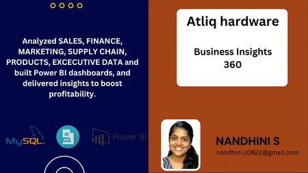 Portfolio - NANDHINI S | Codebasics