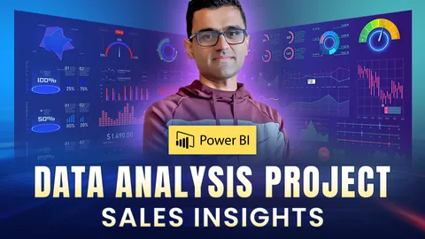 Sales Insights Data Analysis Project In Power BI | Codebasics