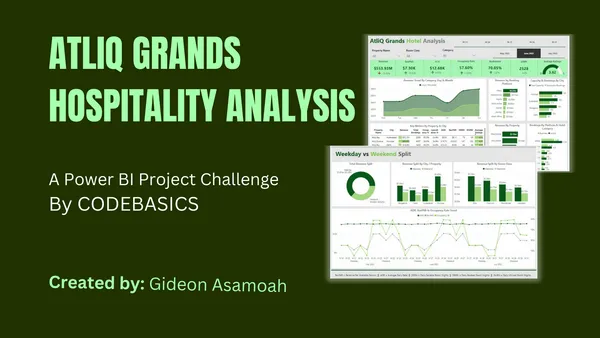 Portfolio - Gideon Obeng Asamoah | Codebasics