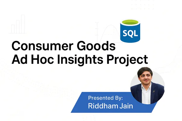 Portfolio - Riddham Jain | Codebasics