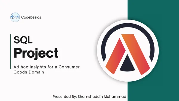 Portfolio - Shamshuddin Mohammad | Codebasics