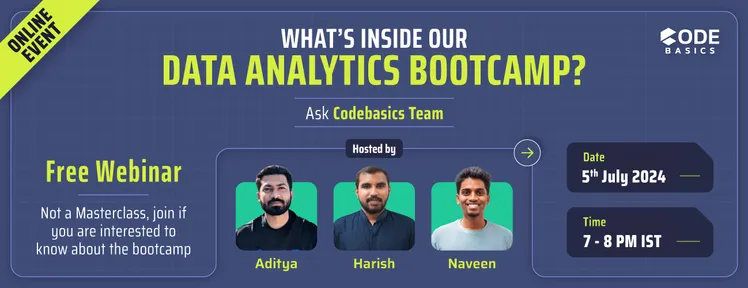 Whats Inside Our Data Analytics Bootcamp Ask Codebasics Team Codebasics