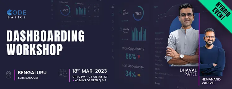 Power Bi Dashboarding Workshop in Bengaluru | Codebasics