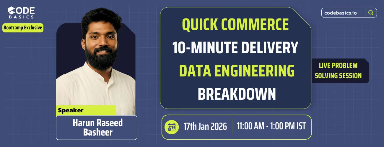 Quick Commerce 10-Minute Delivery Data Engineering Breakdown | Live ...