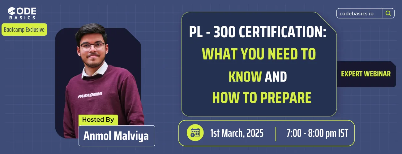 Expert Webinar | Codebasics