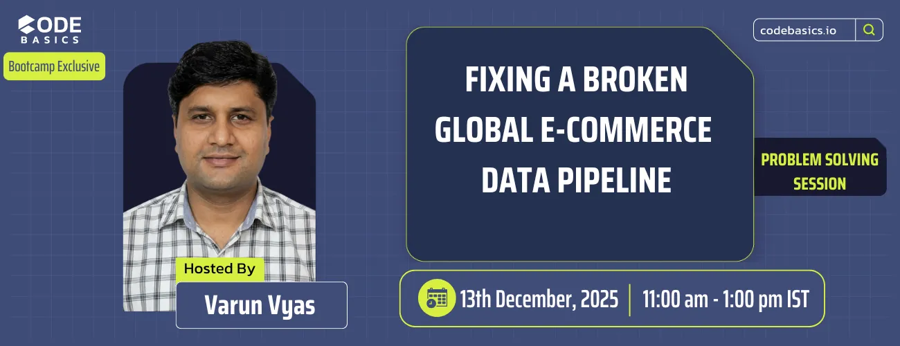 Live Problem Solving Session 1 Codebasics