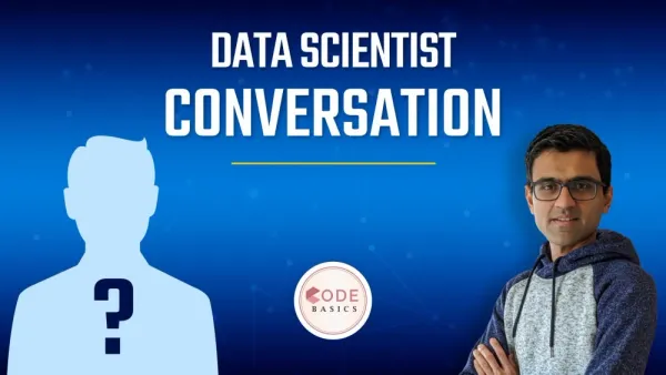 Conversation with Amazon Data Scientist | Codebasics