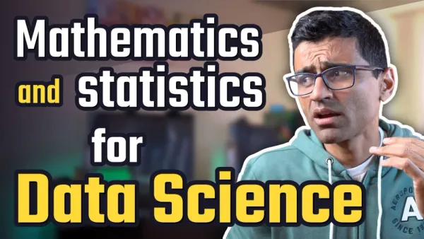Learn Mathematics and Statistics for Data Science | Codebasics